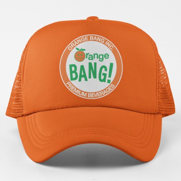 Accessories | New Orange Bang Roundel Logo Foam Trucker Mesh Snapback ...